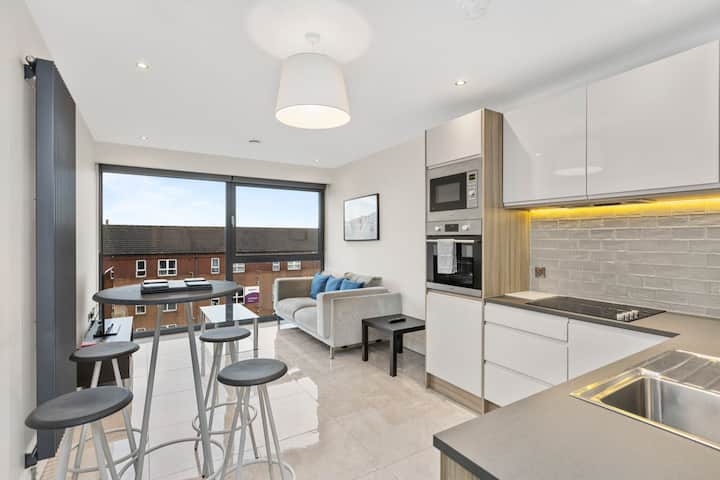 Trendy 1 Bed Apartment In Belfast Creative Quarter - Belfast