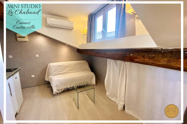 Mini Studio - Le Chabaud - Cannes Centre - Cannes