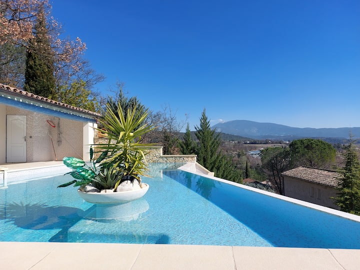 Le Point Sublime - Villa De Charme + Studio - Vaison-la-Romaine