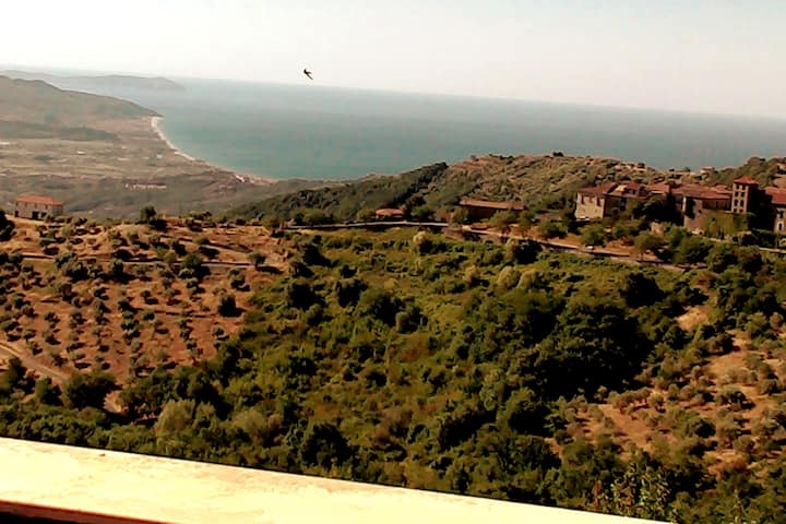 Maison Dans Le Cilento Avec Vue Panoramique - Casal Velino