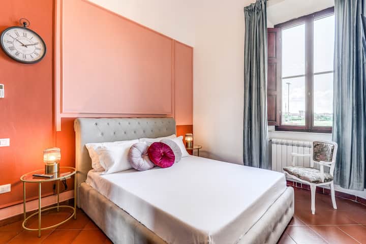 Aweshomeitaly Villa Tower - The Siena Bedroom - Pise