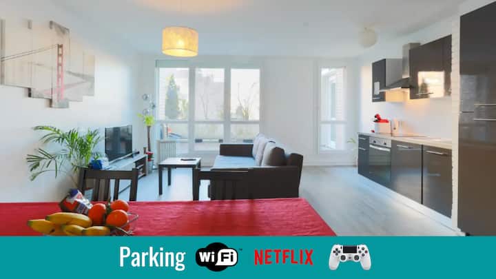 💖Parking★netflix★wifi★ps4💖 - Lisses