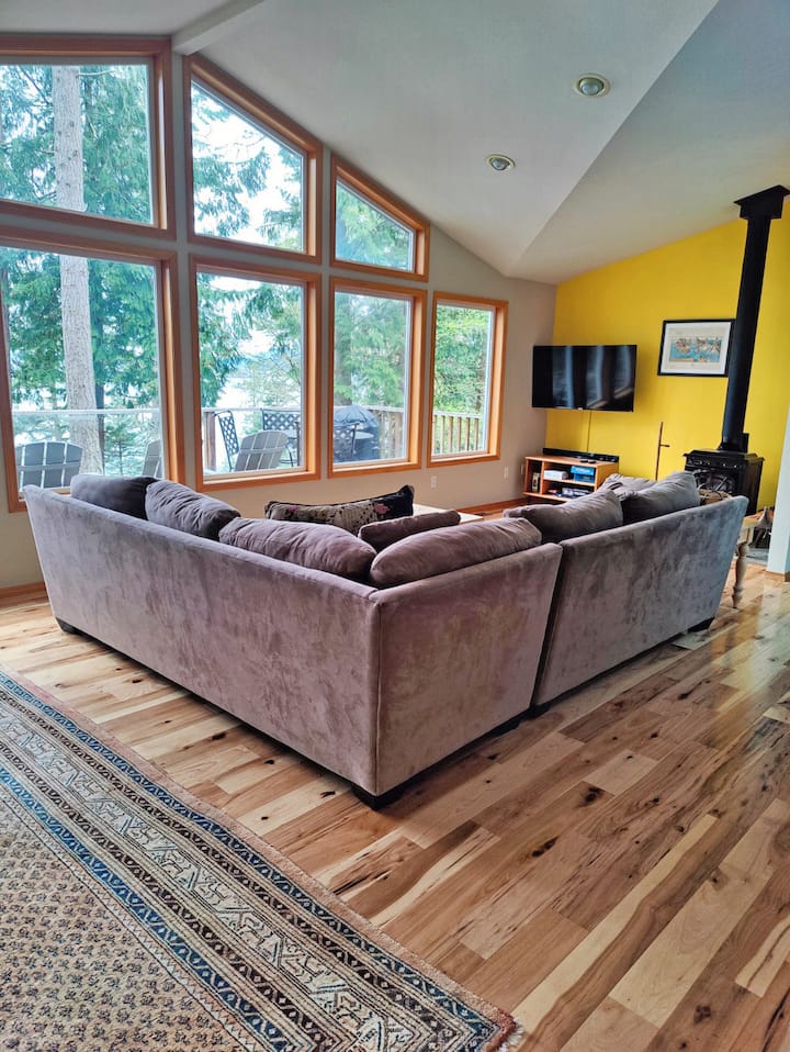 Mud Bay Waterfront - Wi-fi - Tons Of Privacy - Lopez Island, WA