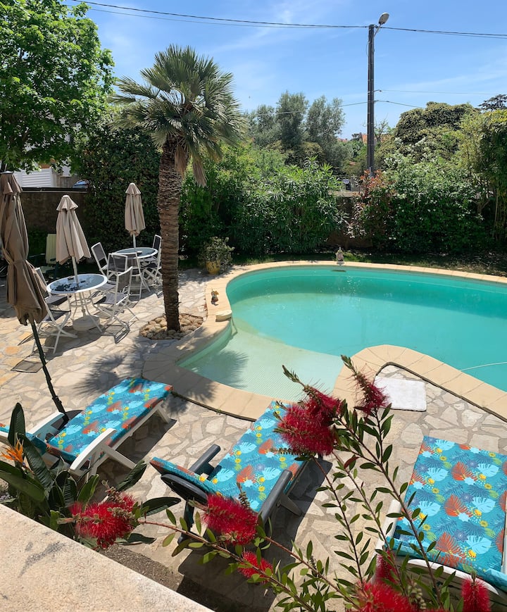 Grande Chambre Dans Villa Proche De La Plage - Frontignan