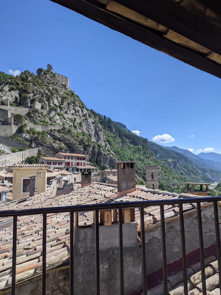 Logement Avec Terrasse Panoramique - Entrevaux