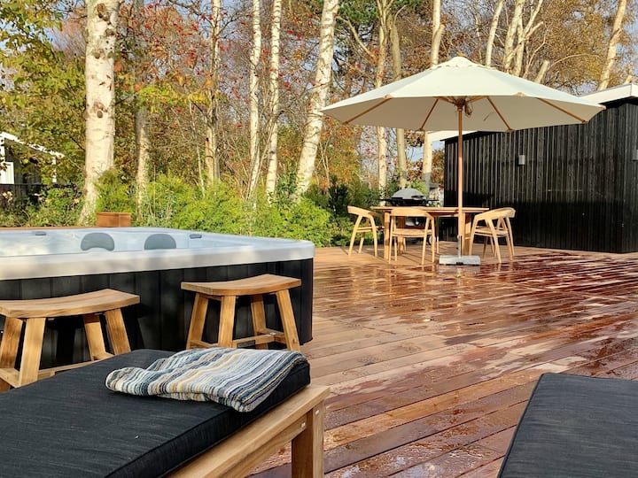 Wellness Med Udespa, Sauna Og Koldvandsspand - Gilleleje