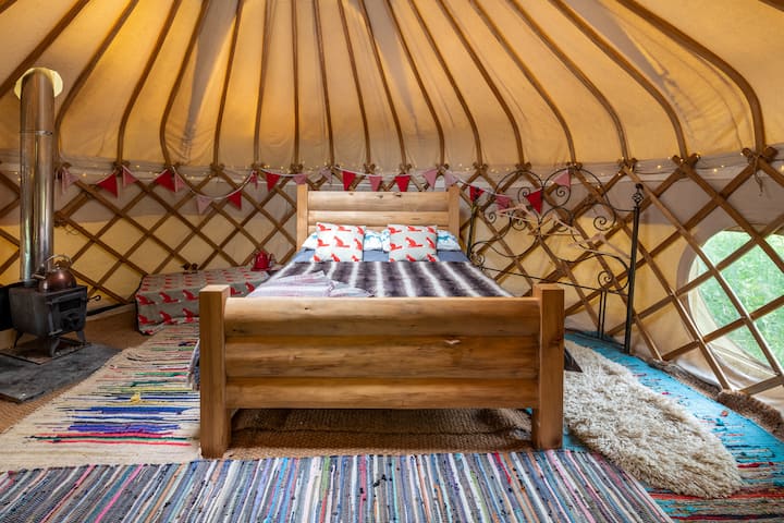 Redwood Magical Woodland Yurt. - Exeter