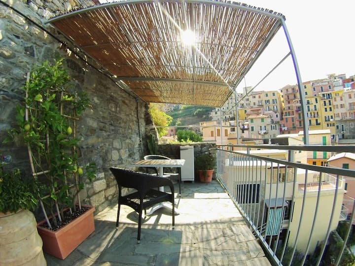 Manarolasolemare - Room Silvano For One Person - Manarola