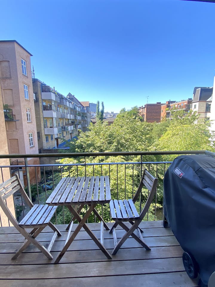 Lovely Apartment In Central Copenhagen W. Balcony - Copenhaguen
