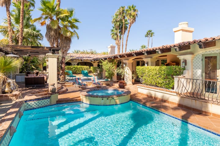 Hacienda Española Del Viejo Mundo En La Película Colonia Palm Springs - Palm Springs