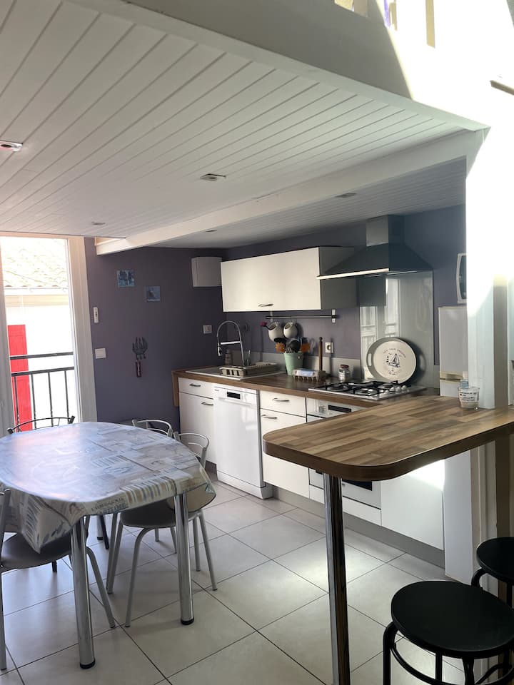 Maison Coup De Cœur, Maison 8 Pers,  50 M Plage - Les Sables-d'Olonne