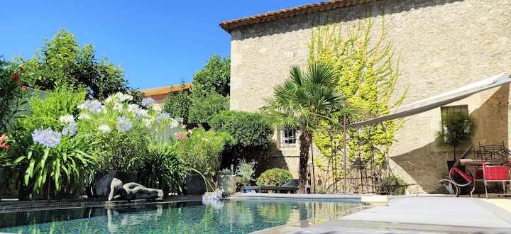 Chapelle Du 18ème Rénovée, Avec Piscine Couverte. - Béziers