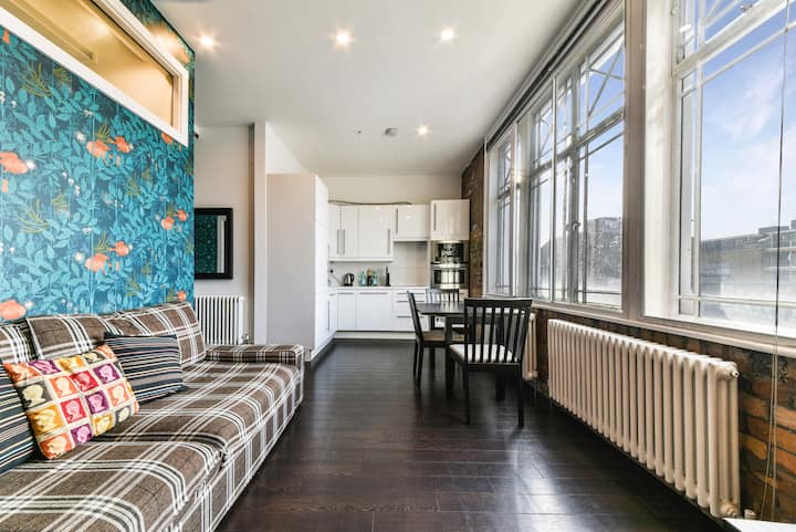Shoreditch Penthouse W/roofdeck - Liverpool Street Station London