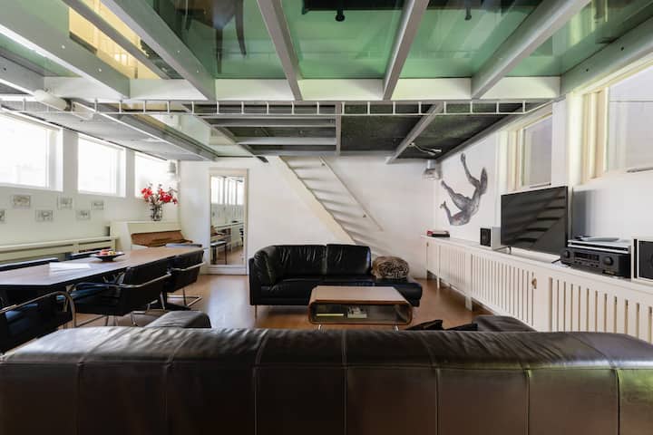 Artistic Family Post Office Loft With Garden - Amsterdam