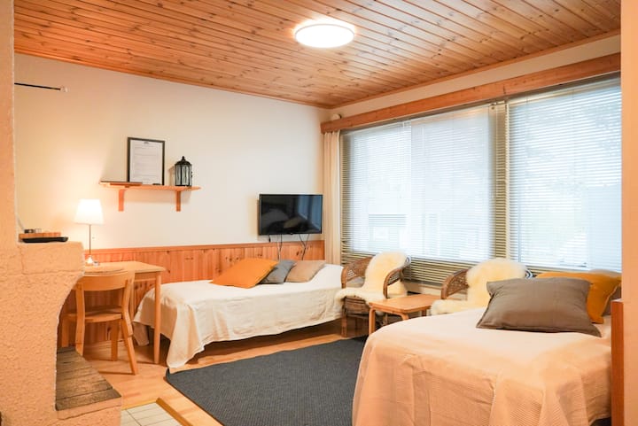 Saariselkä Getaway For 2 – Sauna, Fireplace & Wifi - Inari