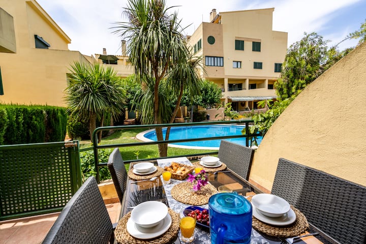 Entire House With 4 Terraces. Pool, Squash . - ハベア/シャビア