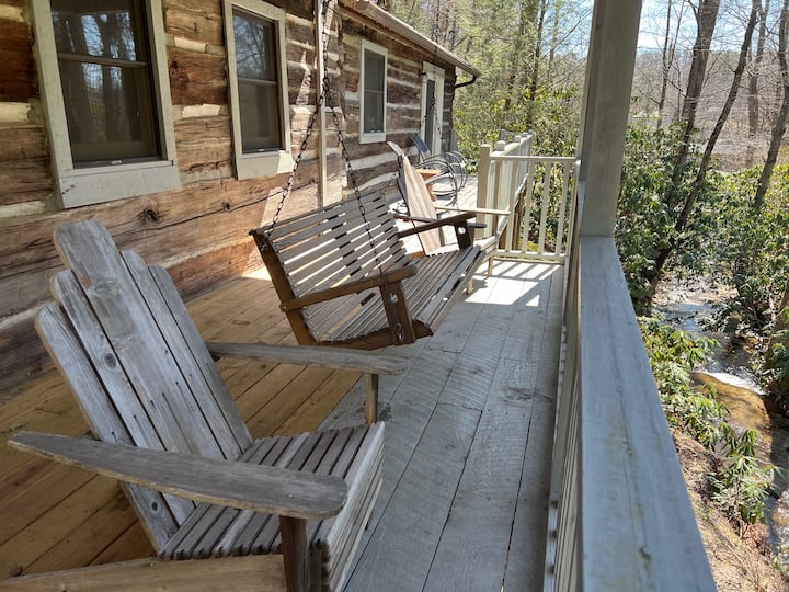 Potter's Place - Wnc Mountain Log Cabin - Black Mountain, NC