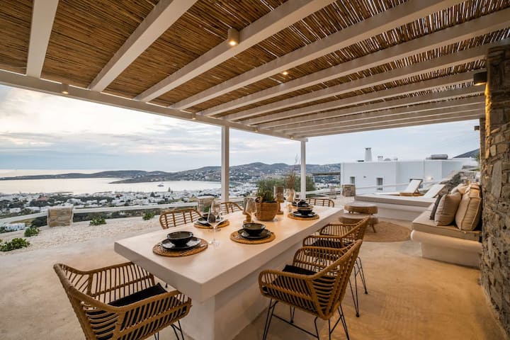 Dora's Sunset Villa In Paros Island - Paros