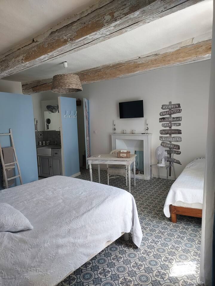 Chambre Lou Mazet - Orange