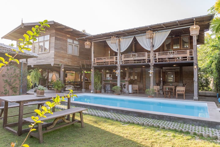 308 Cnx Private Pool Villa (4br + 4 Baths) - Chiang Mai