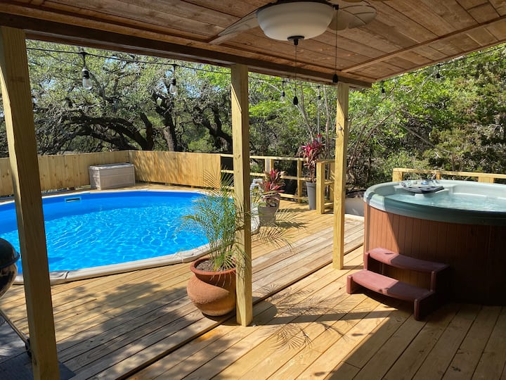 Tranquil Country Setting - Private Pool/ Hot Tub - Wimberley, TX