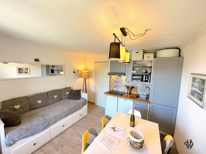 ⛷Pied Des Pistes Appt 6p Tout Cosy (Pisc/sauna) - L'Alpe d'Huez