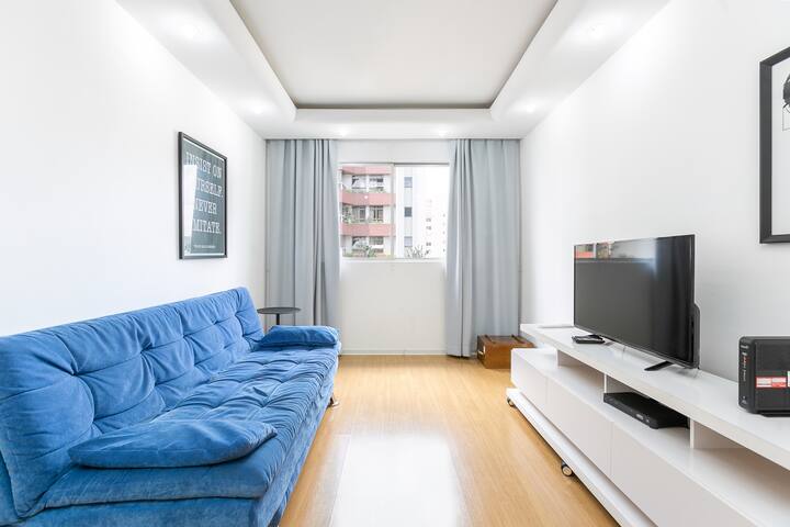 3bdr Apartment W/ Wifi At Batel Neighborhood - 古里提巴