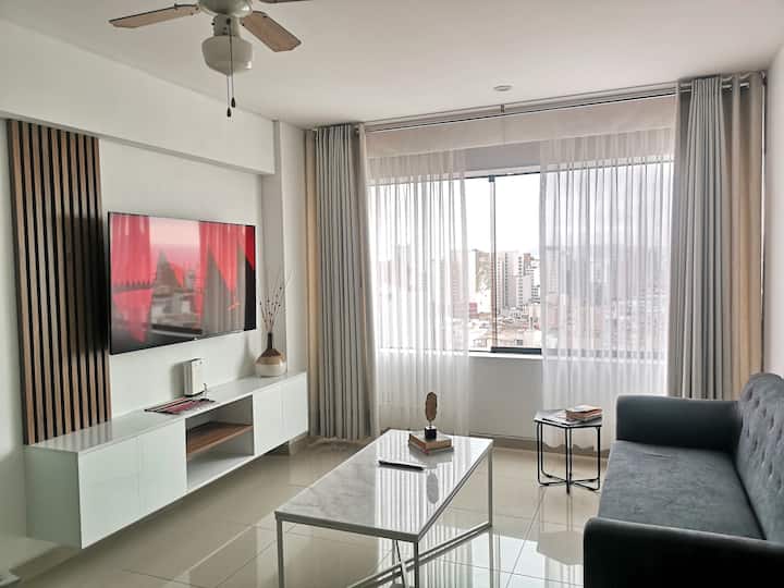 Modern Apartment With Panoramic View - Lima