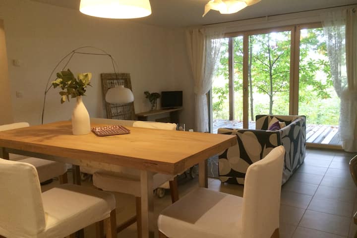 Zen - Home33, Dans Un Jardin Au Milieu Des Arbres - Voisins-le-Bretonneux