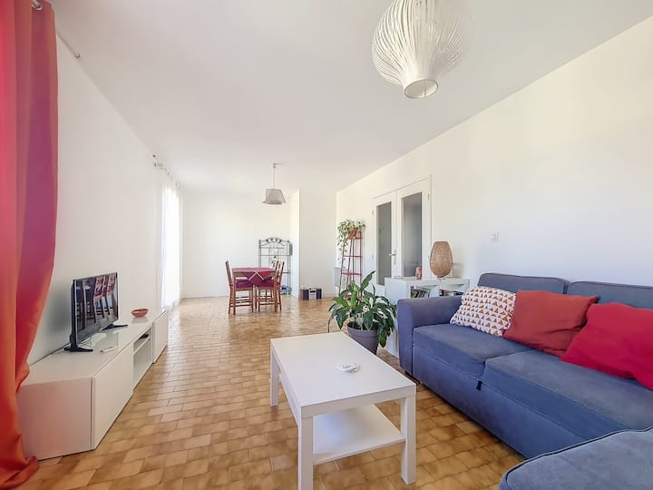 T3 70m² + Terrasse Près Plages/pyrénées/espagne - Sorède