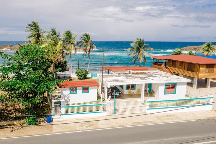 Oceanfront Villa | Walk Straight To The Sand - Camuy