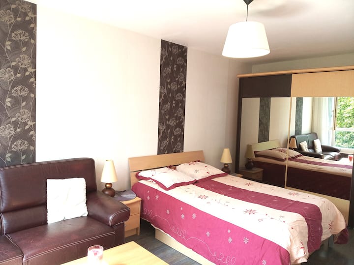 3s:chambre Luxueuse Privée Près De La Mer Et Caen - Ouistreham
