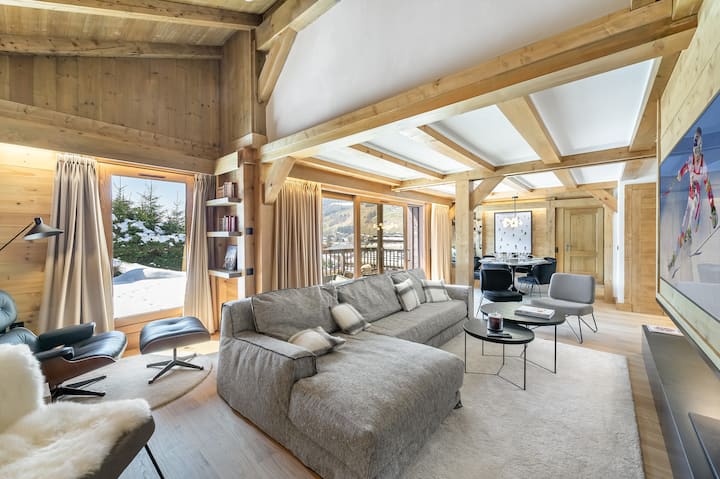Beautiful Newly Renovated Chalet In Megève - Megève