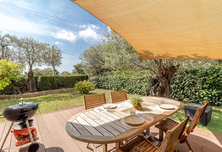 Bel Appartement 2 Pièces Avec Jardin Roquebrune - Menton