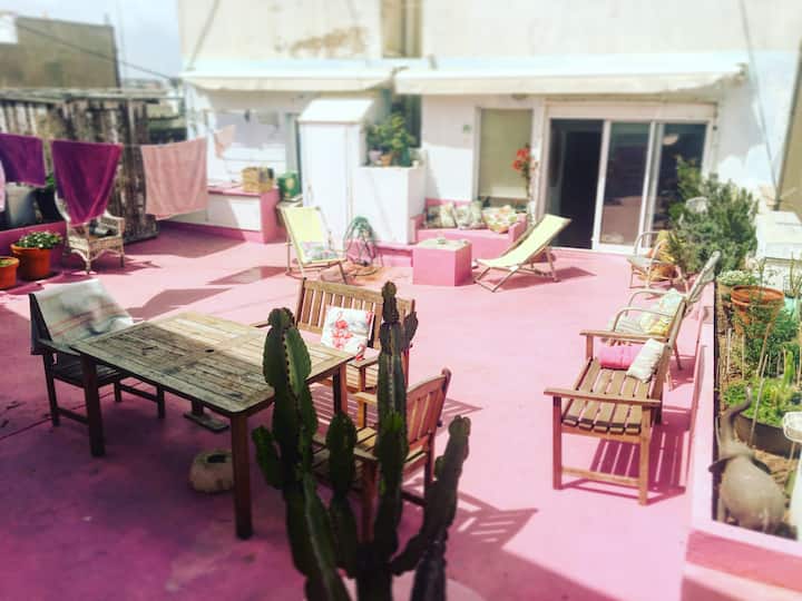Casa Ideal Con Terraza En La Marina De Valencia! - Valencia