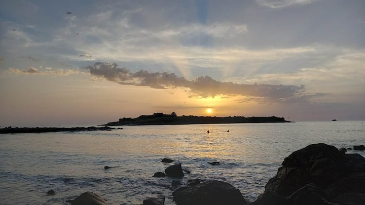 Maison à 600 M De La Mer Et De L'ile De Sieck - Santec