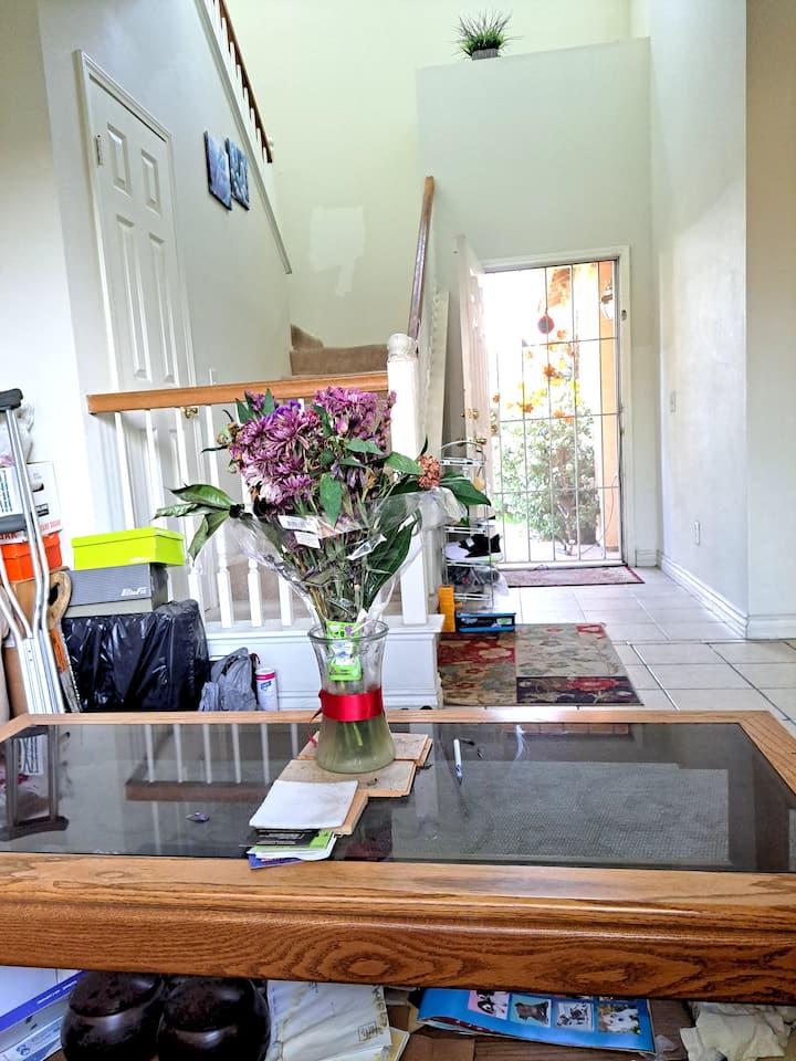 The 1st Floor Studio Room + Ac+private Bathroom - Riverside, CA