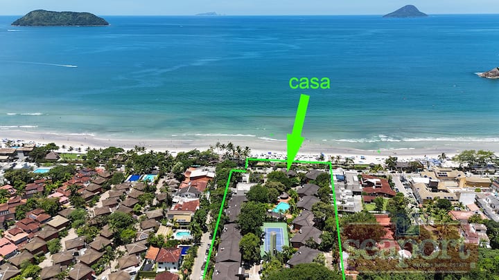 Juquehy Condomínio, Frente Ao Mar 14, Vista P/ O Mar. - São Sebastião