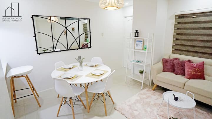 Nordic-inspired 2br Condo Unit [Dot Accredited] - Baguio