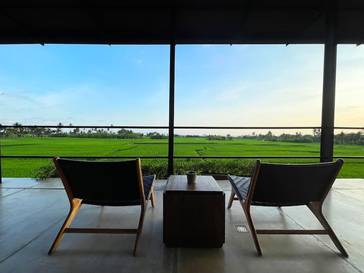 3br Ocean And Rice Field View Villa - Tabanan