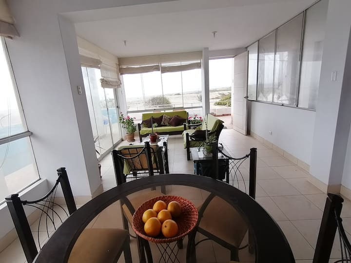 Casa Primera Fila En Playa Caleta Vidal - Medio Mundo