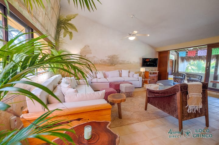 One-of-a-kind Akumal Villa I Private Lagoon Access - Akumal