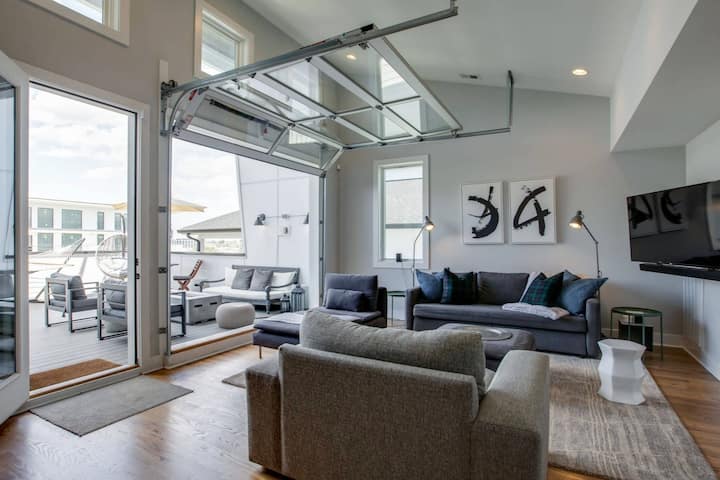 Rooftop Retreat - 1mile Walk To Broadway - 納什維爾