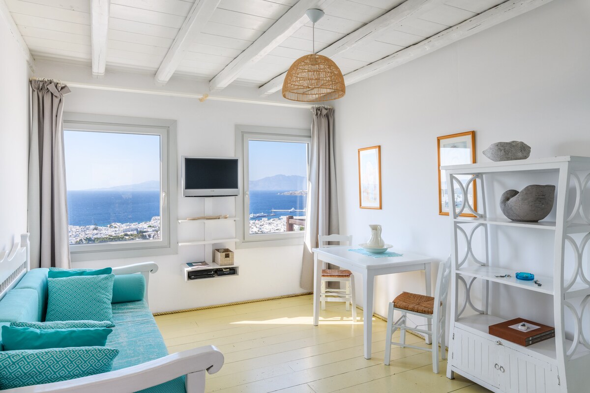 Amazing view in Mykonos town, panoramic sea view - Apartments for Rent ...