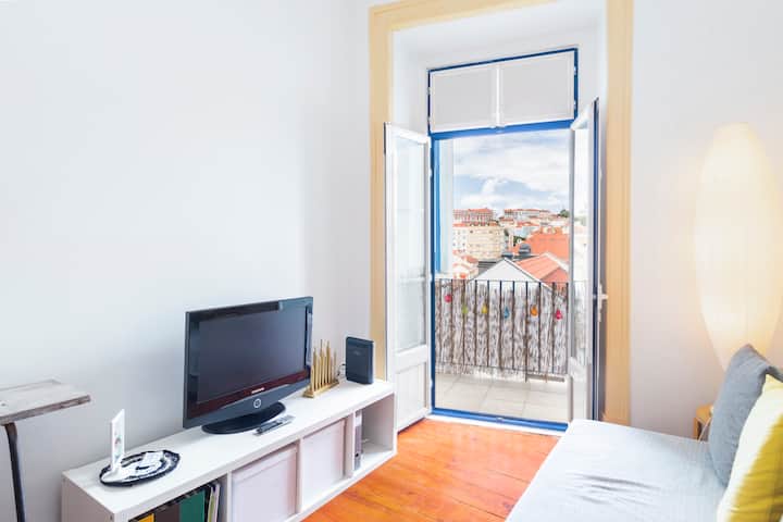 Intendente Appartement Avec Balcon, Style Alentejo - Lisbonne