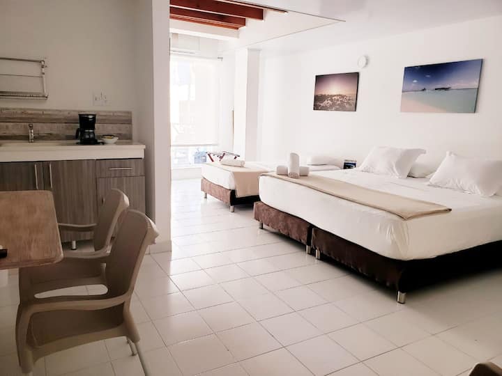 West Cay Triple Room (5 Min From The Beach) - San Andrés