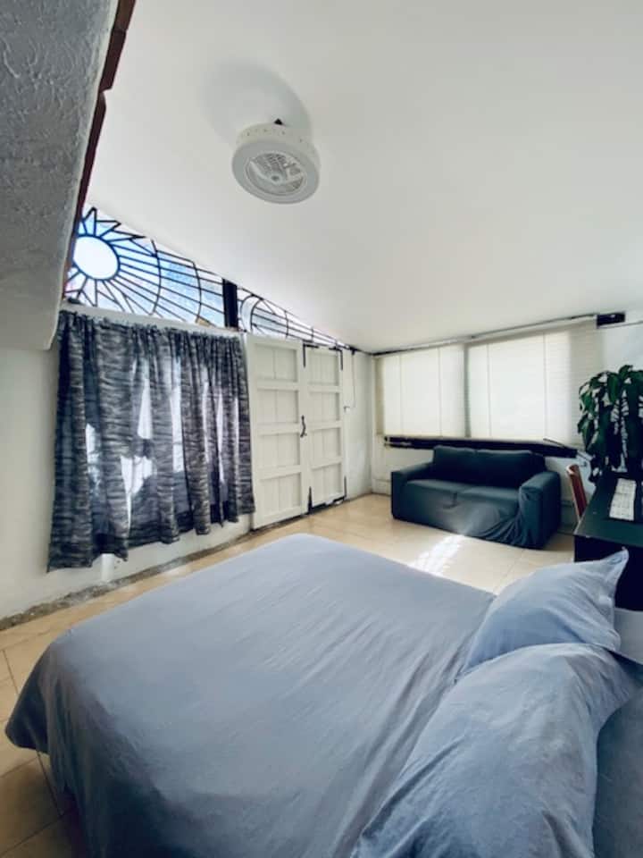 Habitación Casa Snichimal | Baño Privado 2h - Mexico City