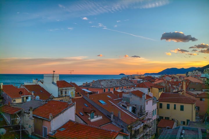 Attico 43: Open Space Fronte Mare - Ceriale