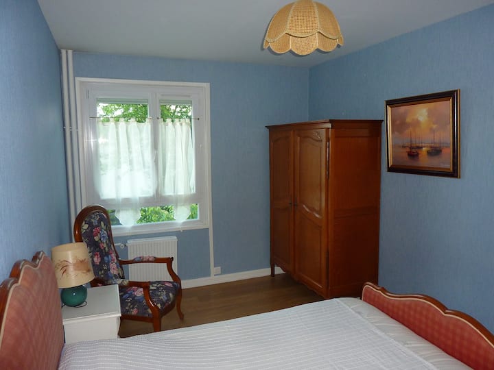 Chambre Bleue Chez L'habitant - Caen