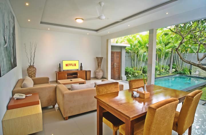 1 Bedroom Private Pool Villa, Include Breakfast - Denpasar